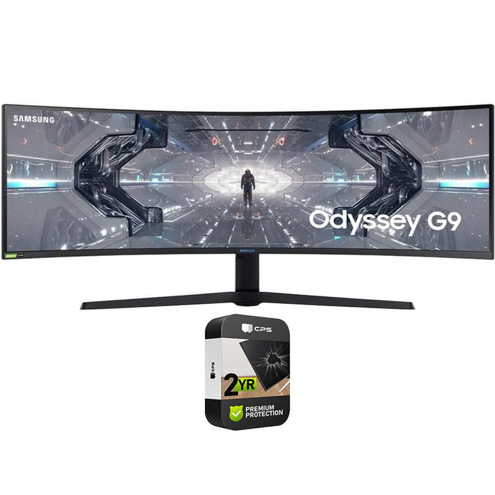 Samsung Odyssey 49 Inch Curved Dual QHD Gaming Monitor with 2 Year War
