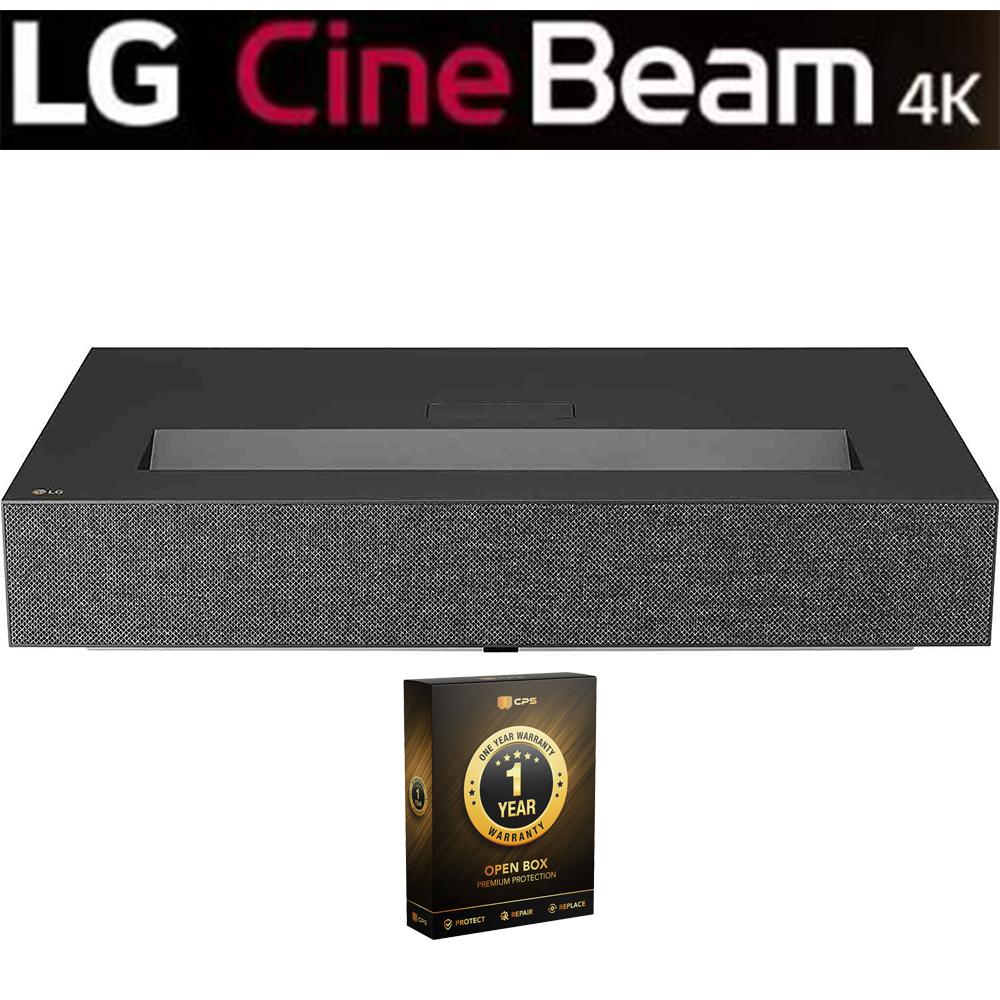 LG CineBeam Premium 4K UHD Laser UST Projector Open Box with 1 Year Wa