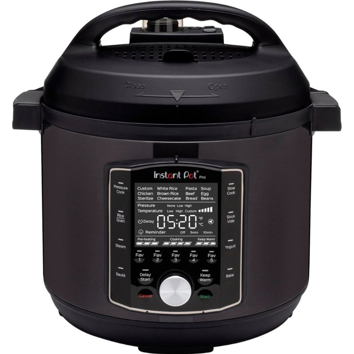 Instant Pot Pro 6 Quart 10-in-1 Pressure Cooker, Slow Cooker - Refurbi ...