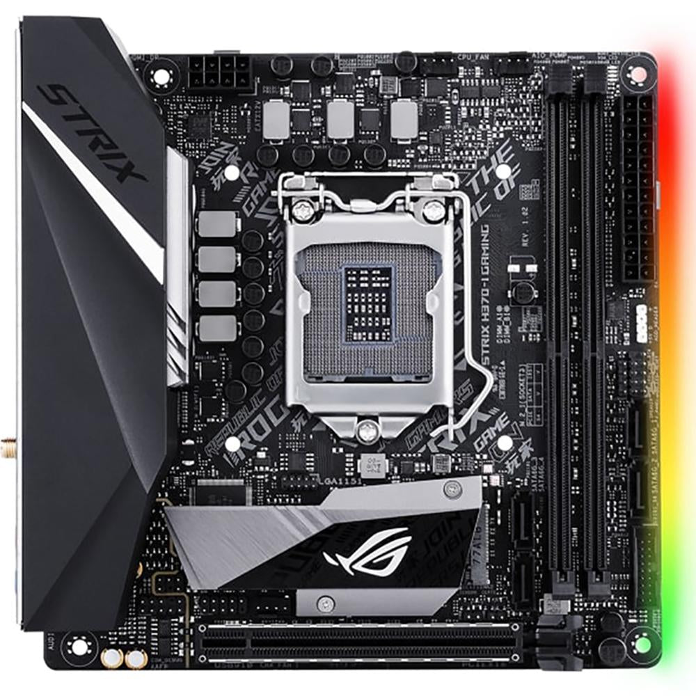 ASUS - MOTHERBOARDS ROG STRIX H370-I GAMING LGA1151 — Beach Camera