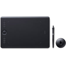 Intuos Pro Medium Creative Pen Tablet, Black (PTH660) + Essential Bundle